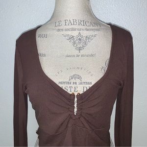 Avanova | Tops | Avanova Asymmetrical Ribbed Cropped Top | Poshmark